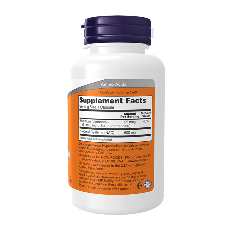Now NAC 600mg – 100 capsules - Beautiegen