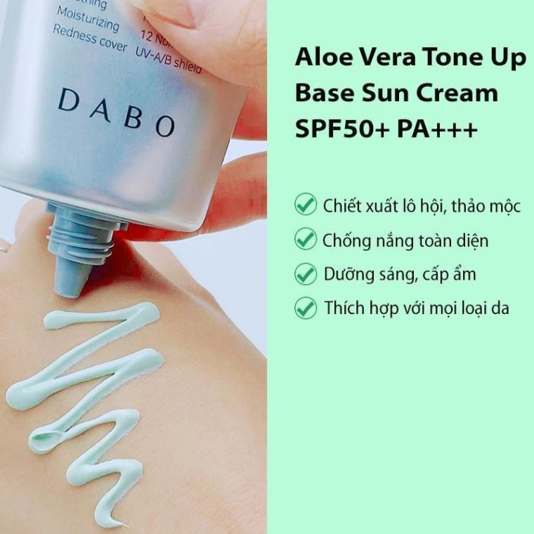 DABO Tone Up Base Sun Cream SPF50+ PA+++ 70ml - Sun Protection with ...